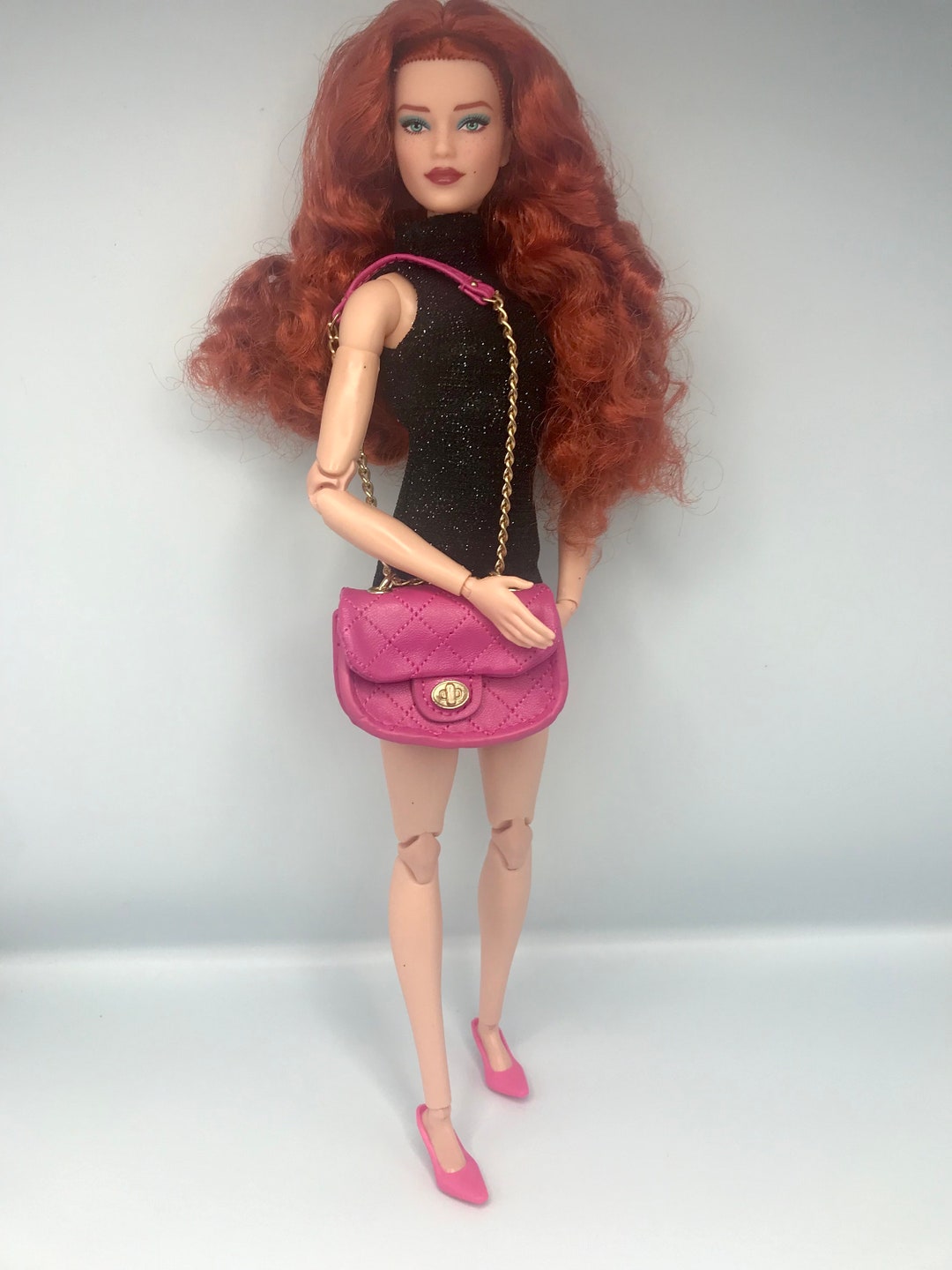 Pink Dolls Handbags Dolls Purse Dolls Accessories BAG Does NOT Open ...