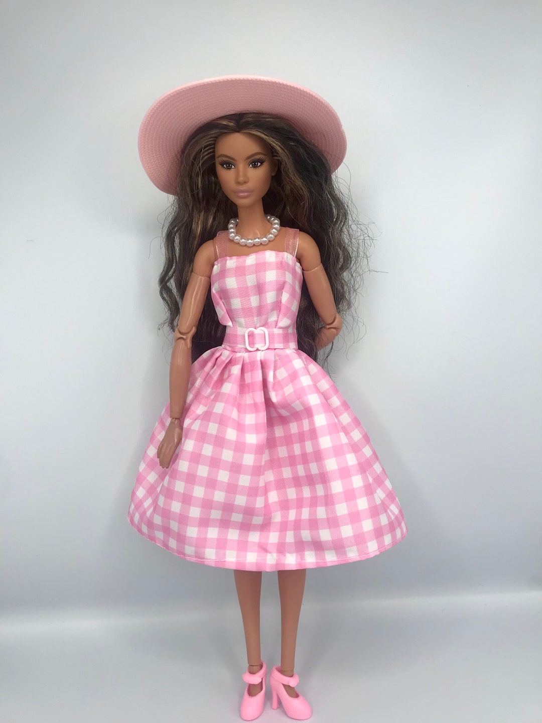 Dolls 4pc Bundle Clothes. Dolls Dress Dolls High Heels Dolls Summer Hat ...