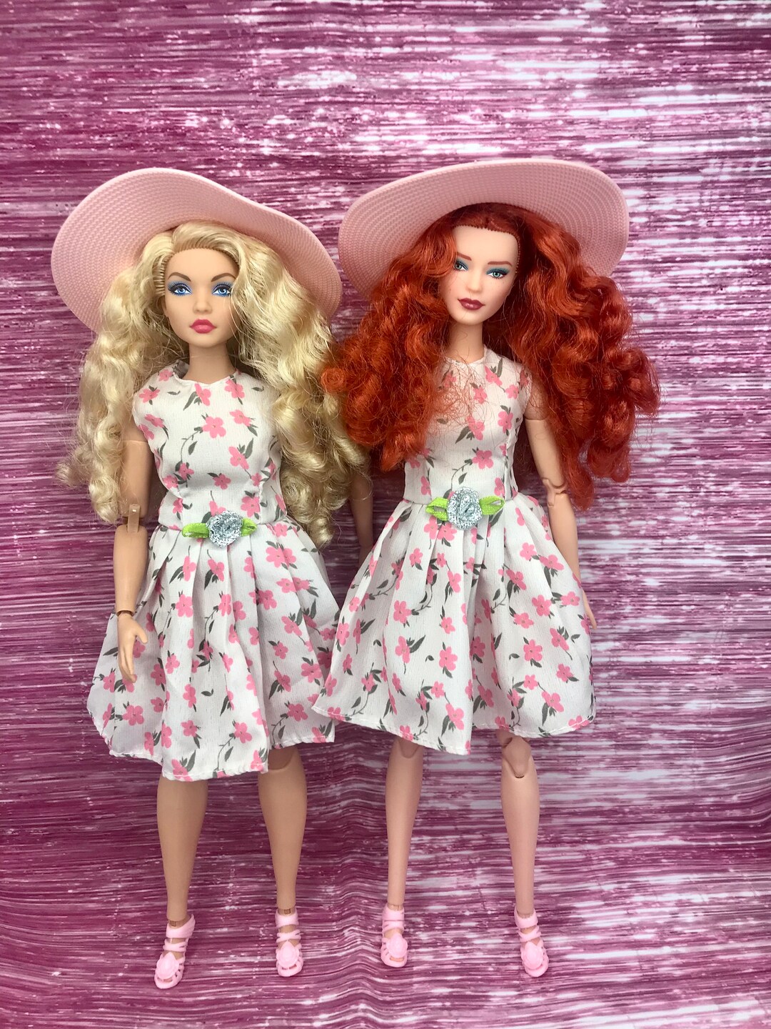Dolls 3pc Bundle Clothes. Dolls Dress Dolls High Heels Dolls Summer Hat ...