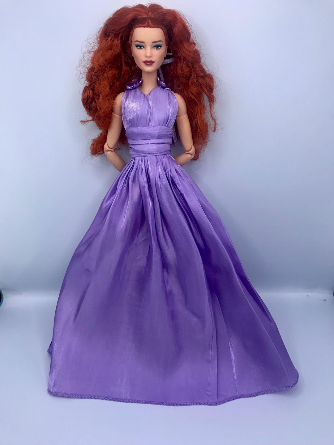 NEW IN. Purple Halter Neck Ballgown Cocktail Dress Bridal Dress ...