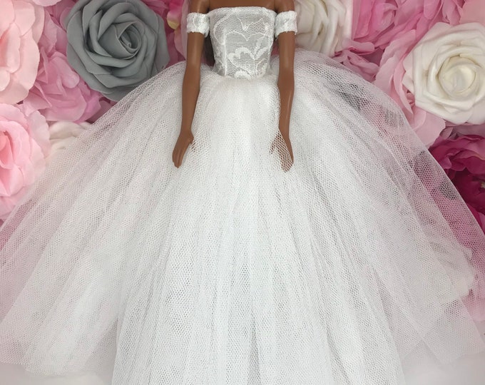 1:6 Scale Doll Outfit. Red Evening Dres, Shiny Dress for Integrity Toys ...
