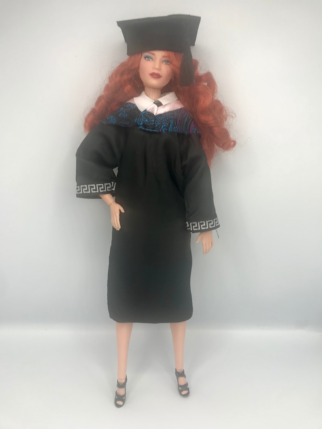 Dolls Graduation Outfit With Graduation Hat Gown and Shoes - Etsy