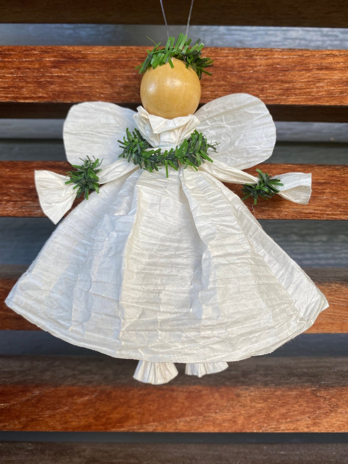 Paper Angel Ornament - Etsy