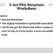 Printable Writing Worksheet Three Act Plot Structure - Etsy Canada