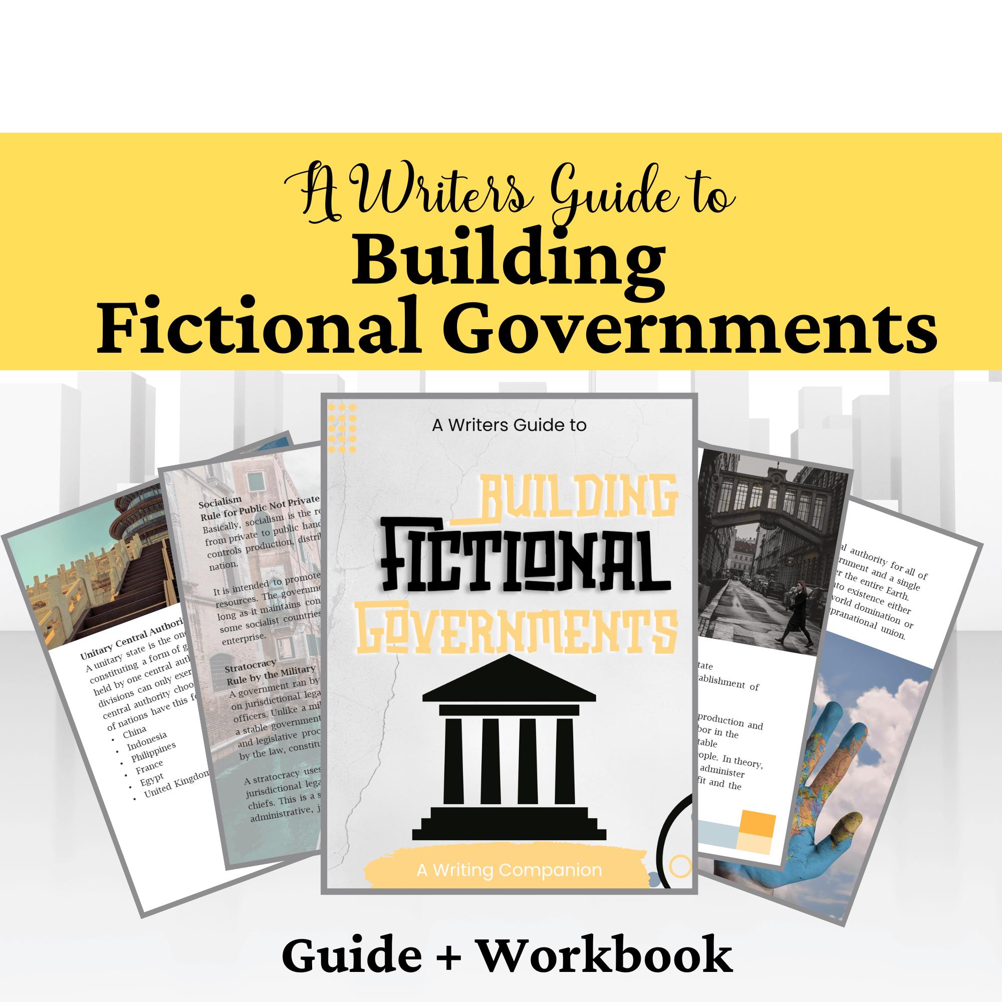 Fictional Government Guide for Writers: World Building Resource (PDF ...