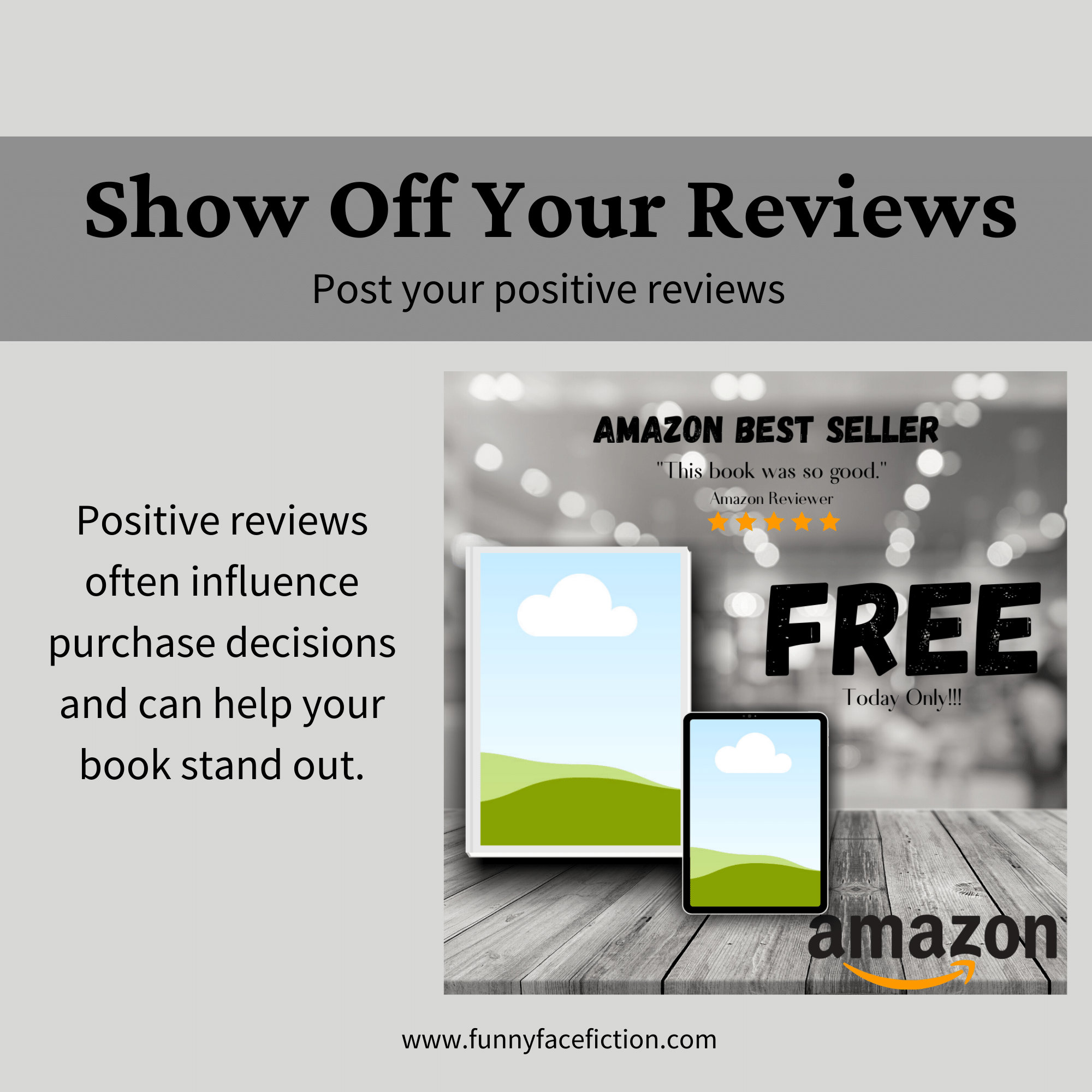 Book Promotion Templates for Writers, Mockup for Book Promotion, Book ...