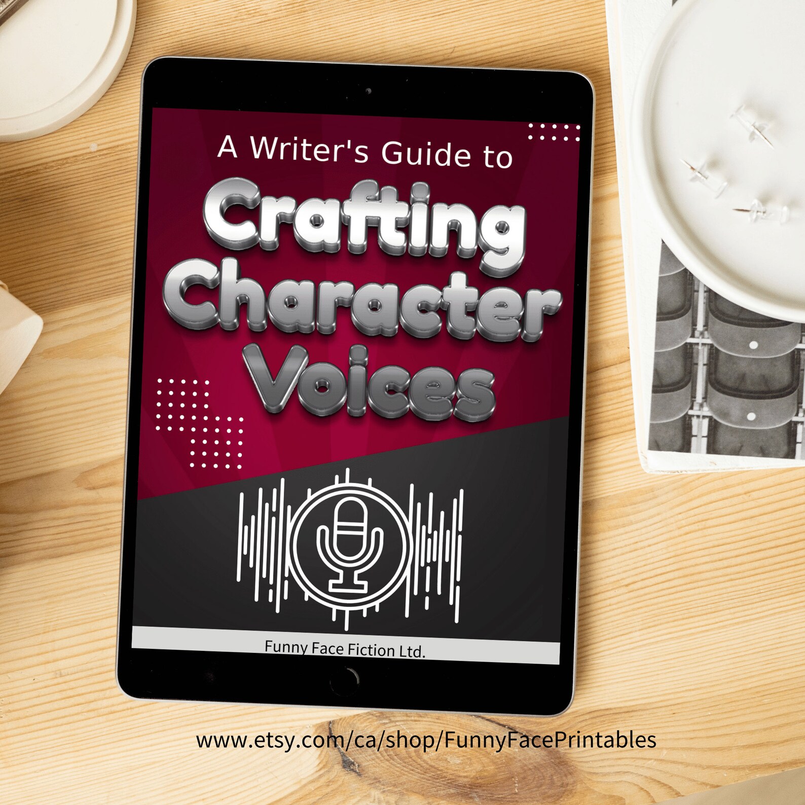 Character Voice Writing Guide: A to Z Glossary (PDF) - Etsy