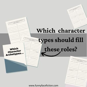 A Writers Guide to Character Archetypes Workbook for Writers Crafting ...