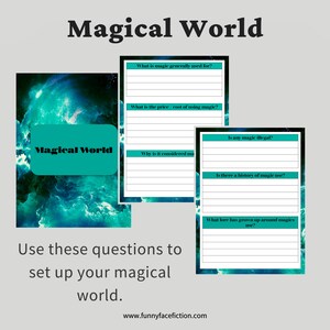 Magic Workbook for Writers, Magic System Workbook for Writers and ...