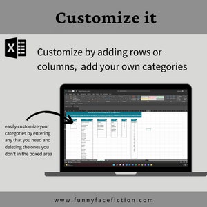 Excel Book Library Template: Reading Log & Book Inventory (digital ...