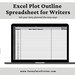 Excel Plot Outline Spreadsheet for Writers Spreadsheet for - Etsy Canada