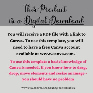 Canva Facebook Cover Templates for Writers, Editable Canva Templates ...