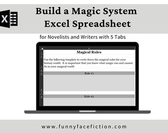 Magic Spreadsheet - Etsy