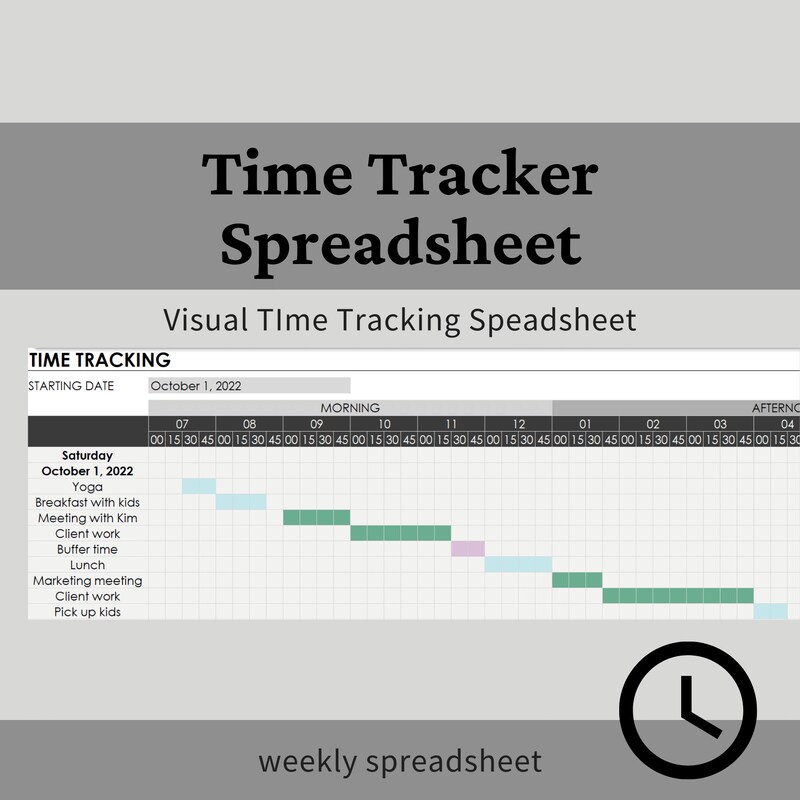 Time Tracker - Etsy