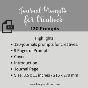 Journal Prompts for Creatives, Journaling for Creativity, Journal ...