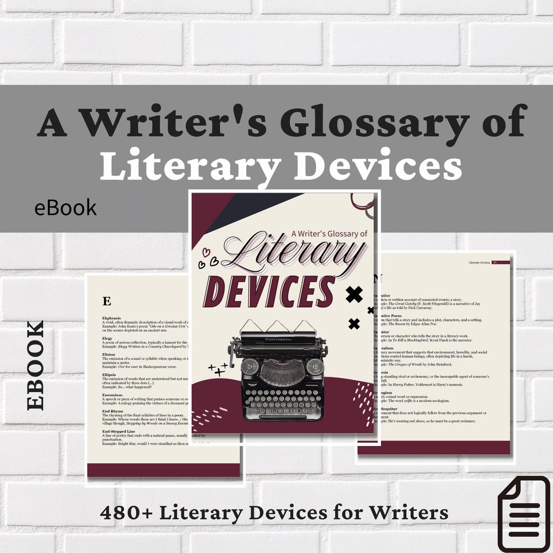 A Writer's Glossary of Literary Devices, Literary Terms Defined ...