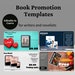 Canva Book Promotion Templates for Writers, Book Promotion Template for ...