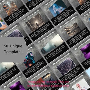 I’m a Dystopian Writer Humorous Instagram Post Templates, Instagram ...