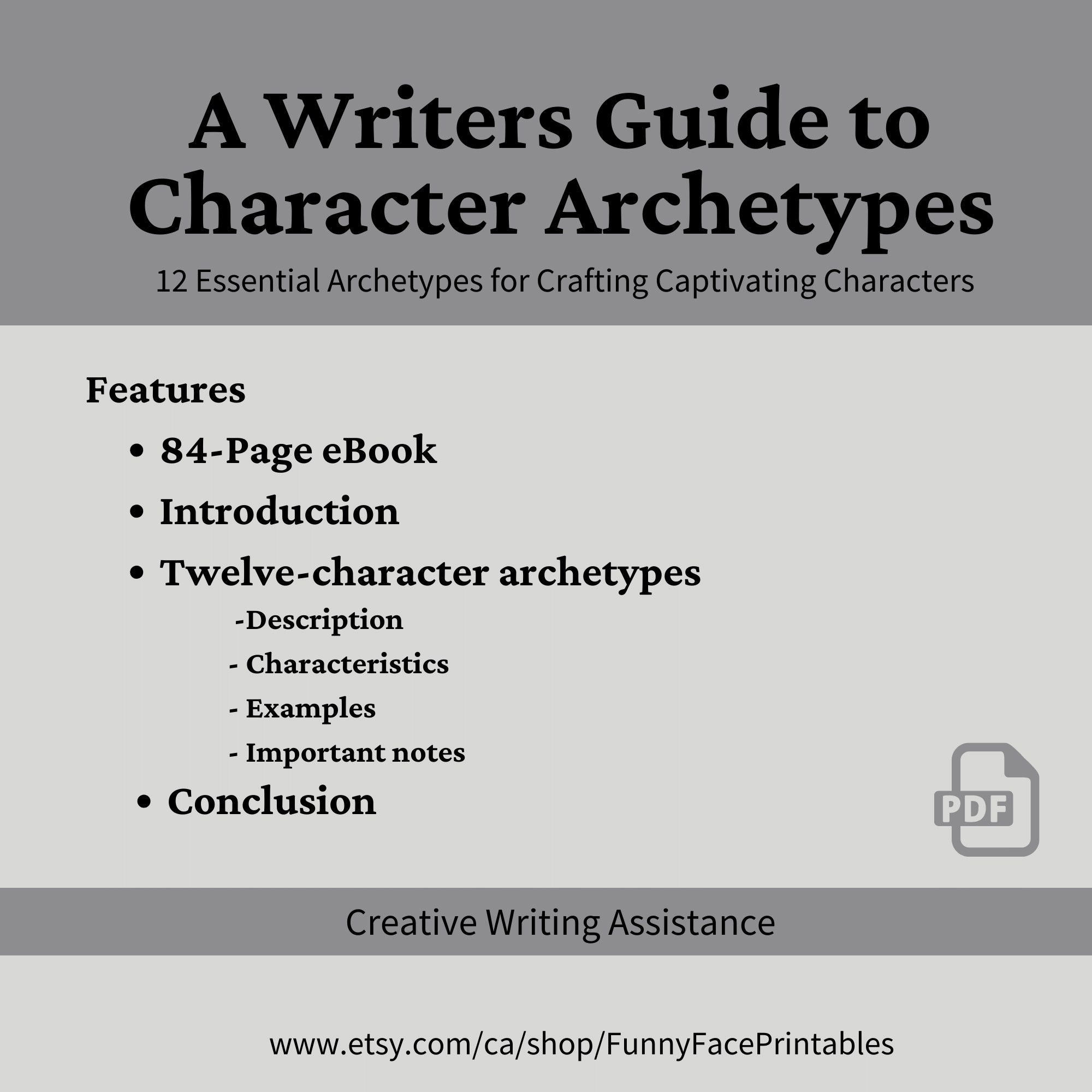 A Writers Guide to Character Archetypes: 12 Essential Archetypes for ...