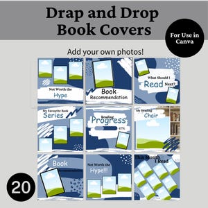 Currently Reading Instagram Post Templates for Writers and Readers ...