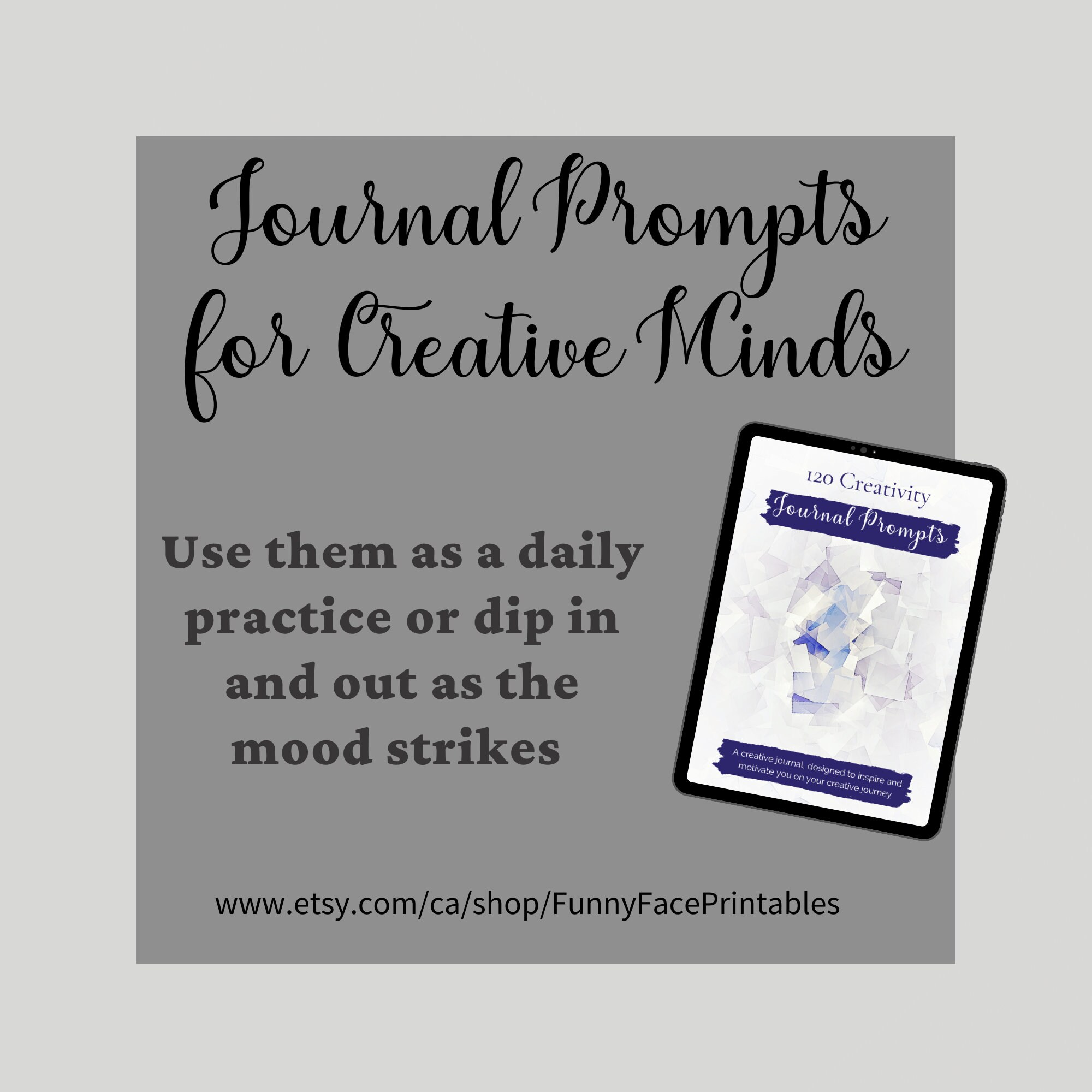 Journal Prompts for Creatives, Journaling for Creativity, Journal ...