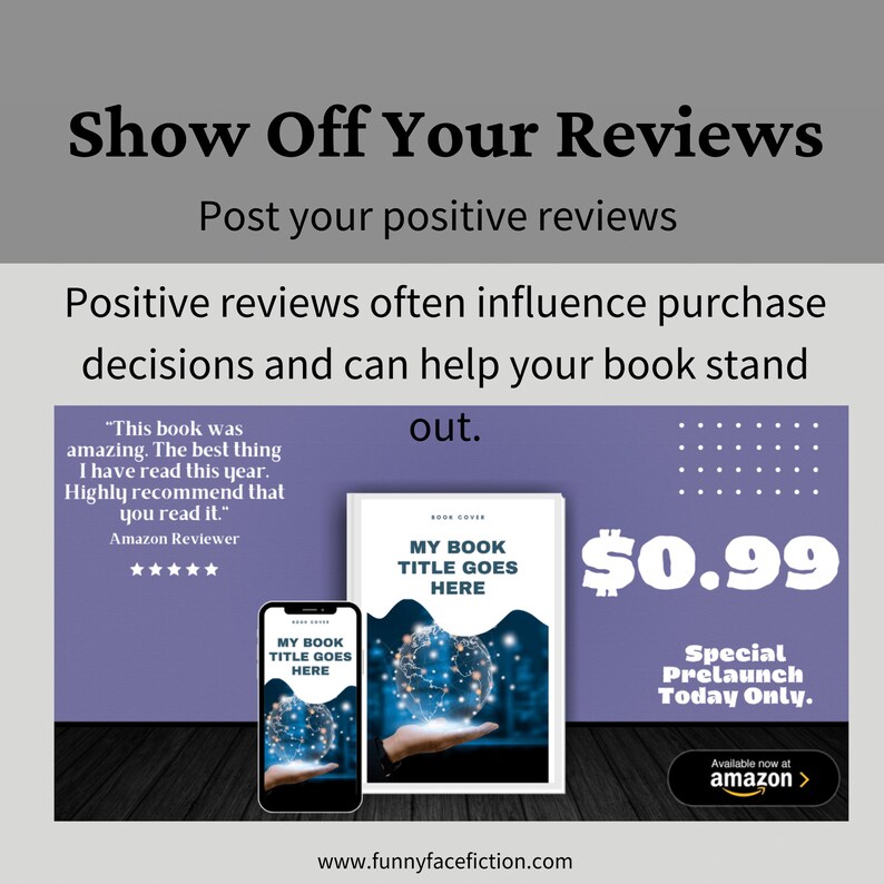 Canva Book Promotion Templates for Writers Book Promotion - Etsy