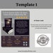Canva Sell Sheet for Authors, Canva One Pager for Authors, Press Kit ...