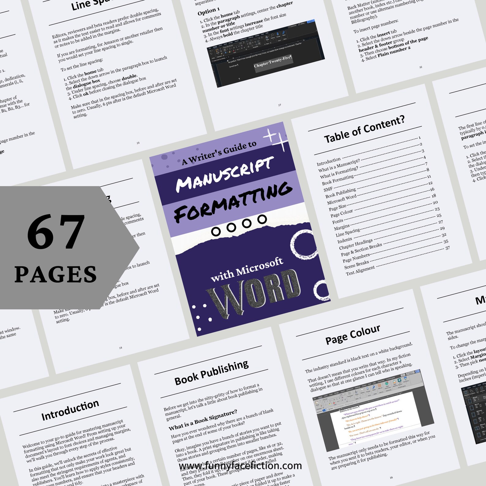 A Writer's Guide to Manuscript Formatting With Microsoft Word, How to ...