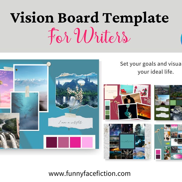 Editable Vision Board - Etsy