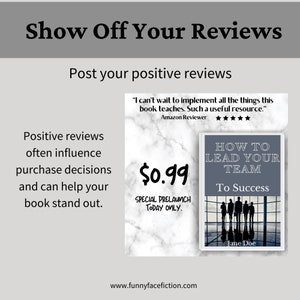 Canva Book Promotion Templates for Writers, Mockup for Book Promotion ...