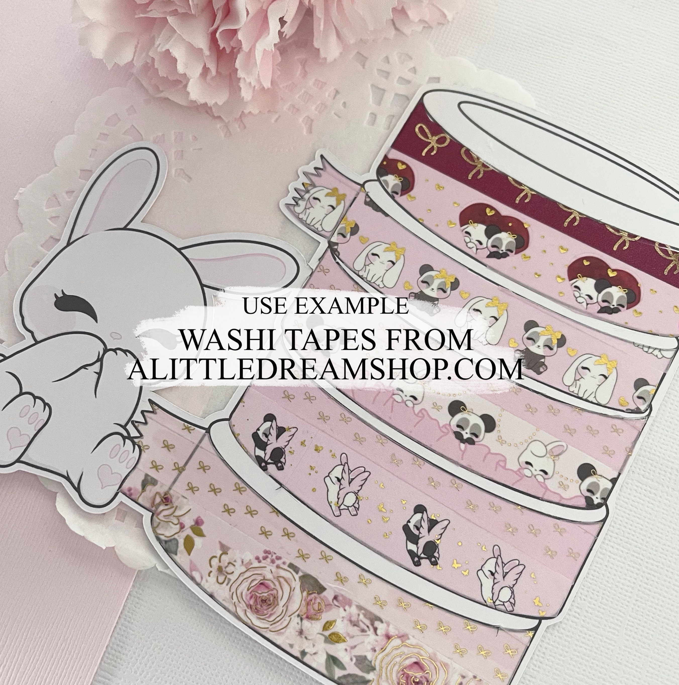 Cute Washi Tapes Swatches Printable Cute Clipart Washi Tapes Swatches ...