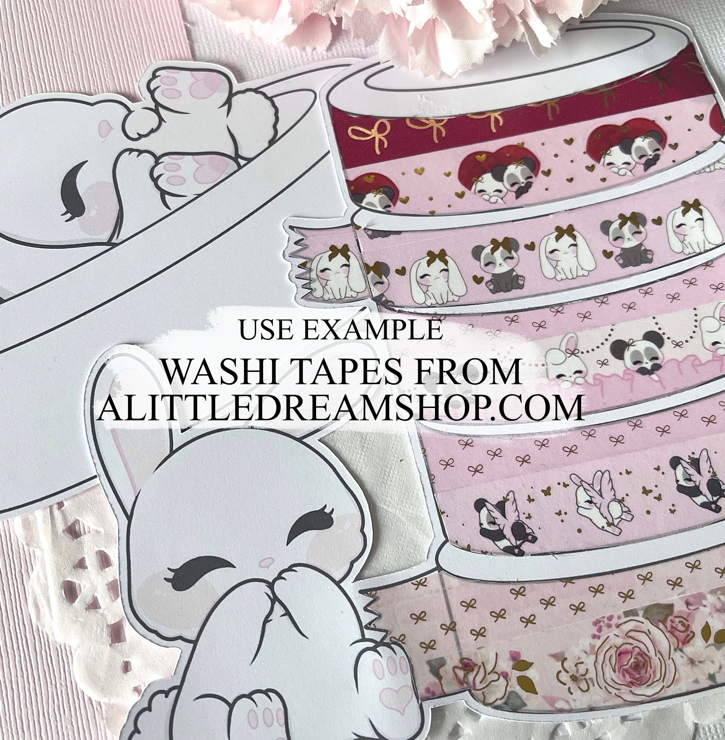 Cute Washi Tapes Swatches Printable Cute Clipart Washi Tapes Swatches ...