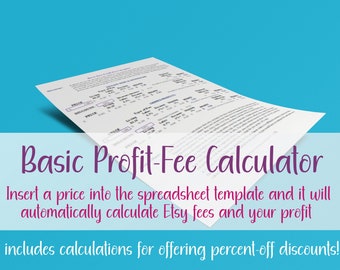 Profit Calculator | Etsy