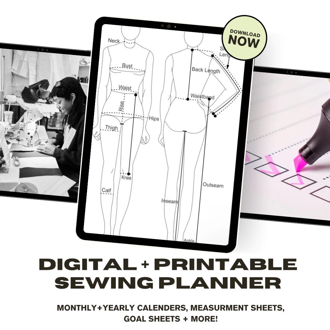 Ultimate Sewing Planner | Digital Sewing Project Organizer | Sewing ...