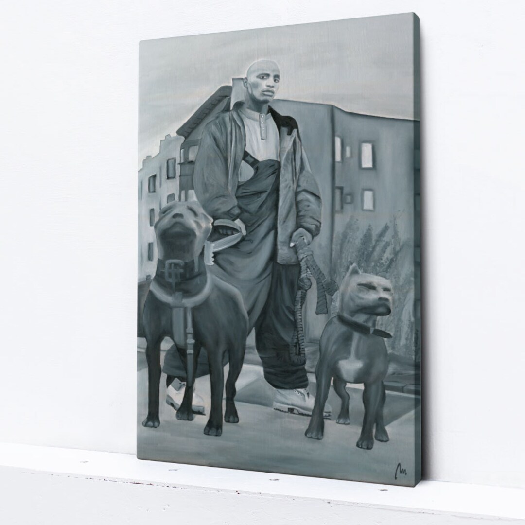 DMX - Canvas Painting Print Framed Pictures Wall Art Bedroom Living ...