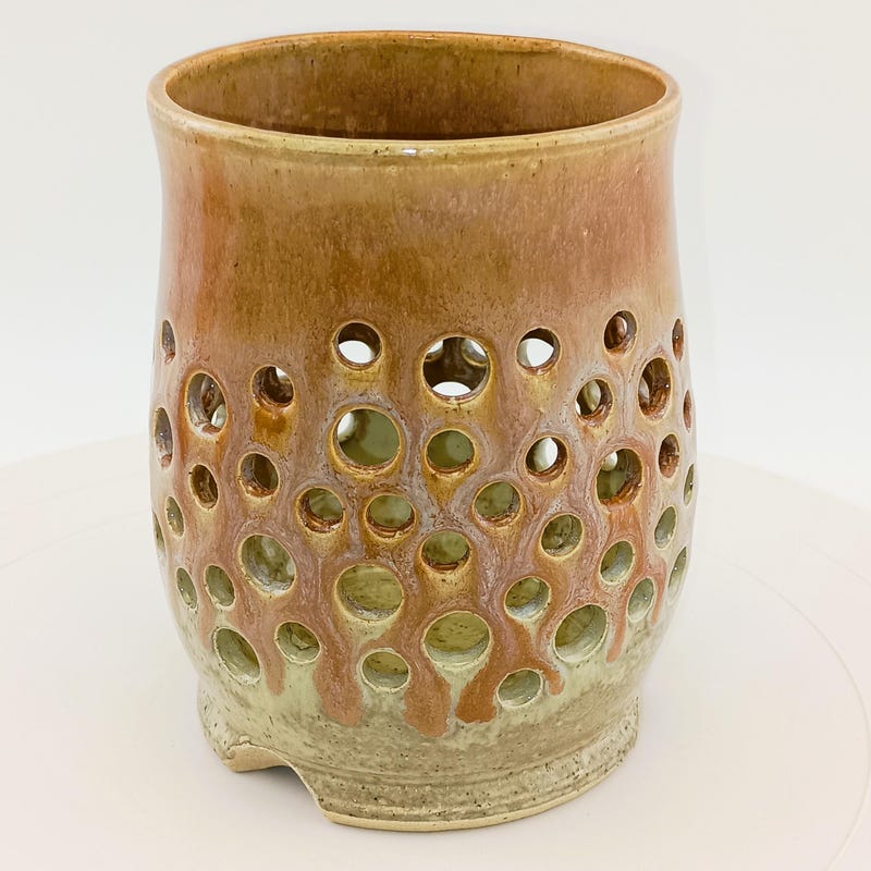 Ceramic Luminary - Etsy