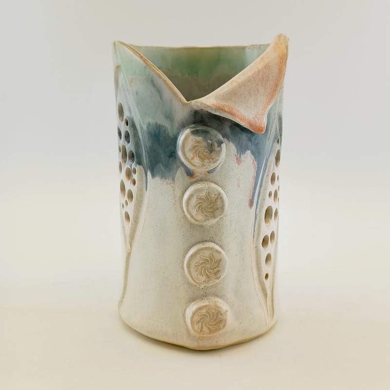 Ceramic Luminary - Etsy