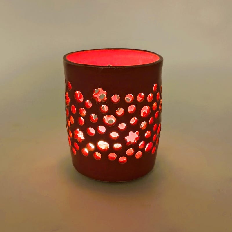 Ceramic Lantern - Etsy