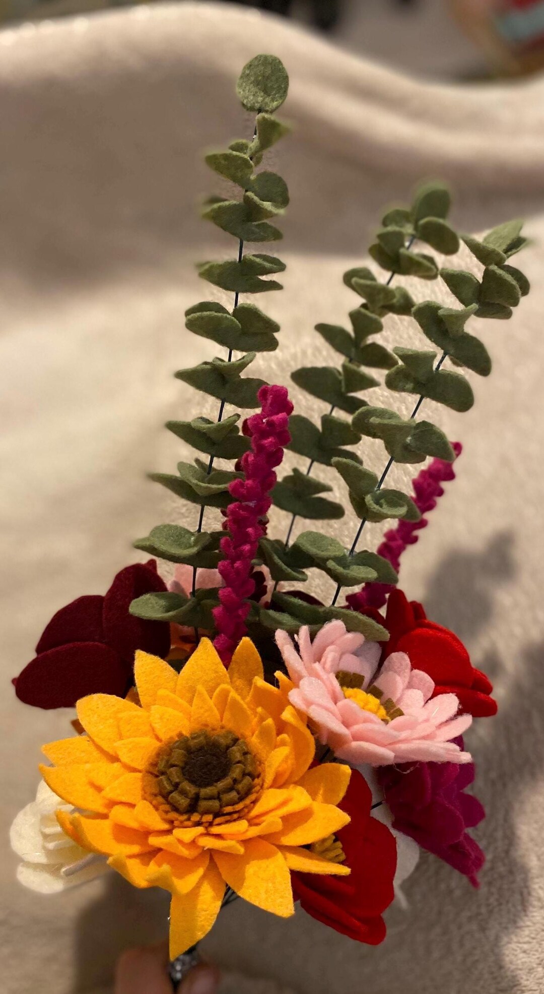 Felt Flower Bouquet Kit - Etsy