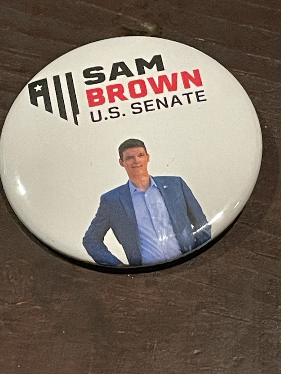 Sam Brown for Senate - 2 1/4 Pinback Button - Etsy