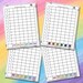 Roll a Rainbow Graph | Graphing Worksheet | Math Activity Center - Etsy