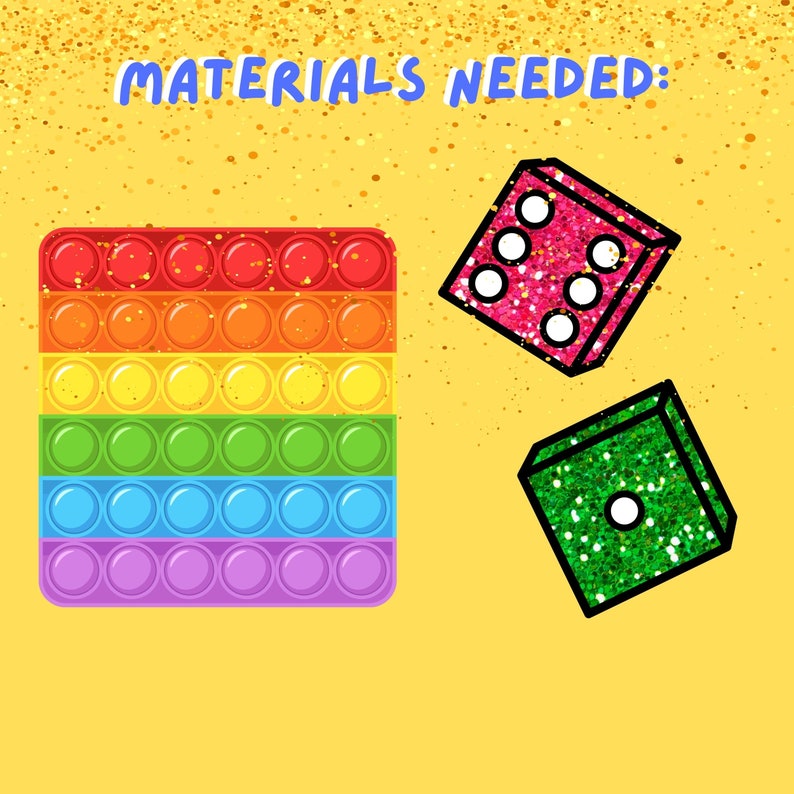 Pop It Math | Counting, Addition and Subtraction Independent and ...