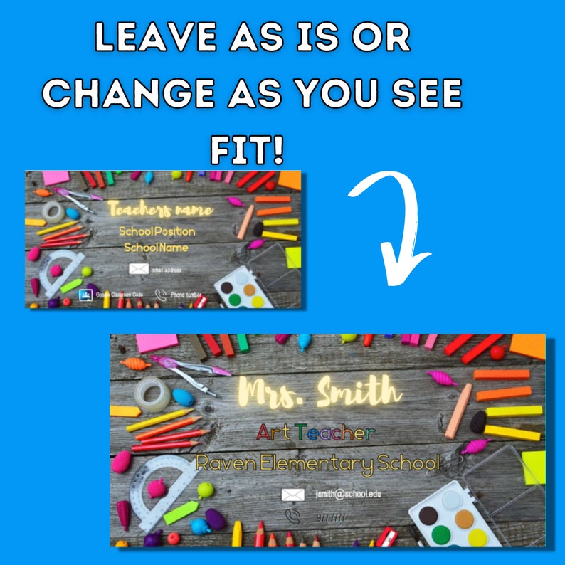 17 Email Signatures Templates for Teachers | Editable | Customizable in ...
