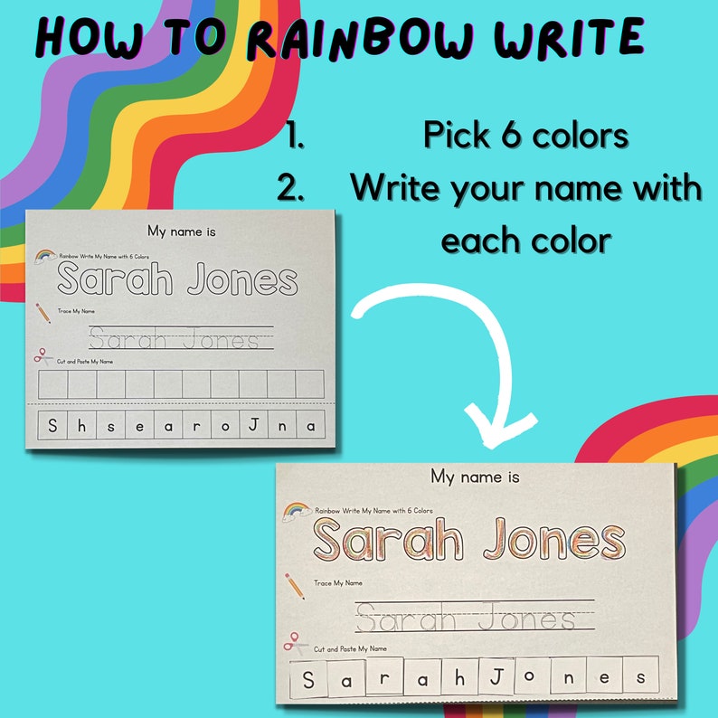 Name Tracing Worksheet | Customized | Name Writing Worksheet | Name ...