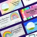 Rainbow Themed Email Signature Templates Teacher Email Signature ...