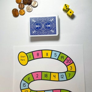 Homework Games for Kindergarten or First Grade for the Whole Year in ...