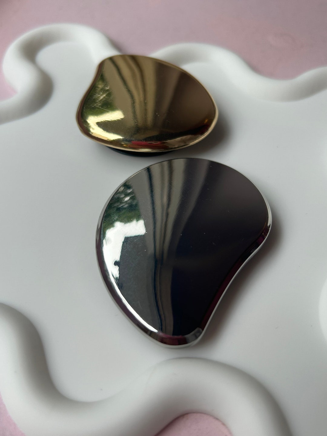 Gold & Silver Drop Popsocket Drop Cell Phone Accessory - Etsy