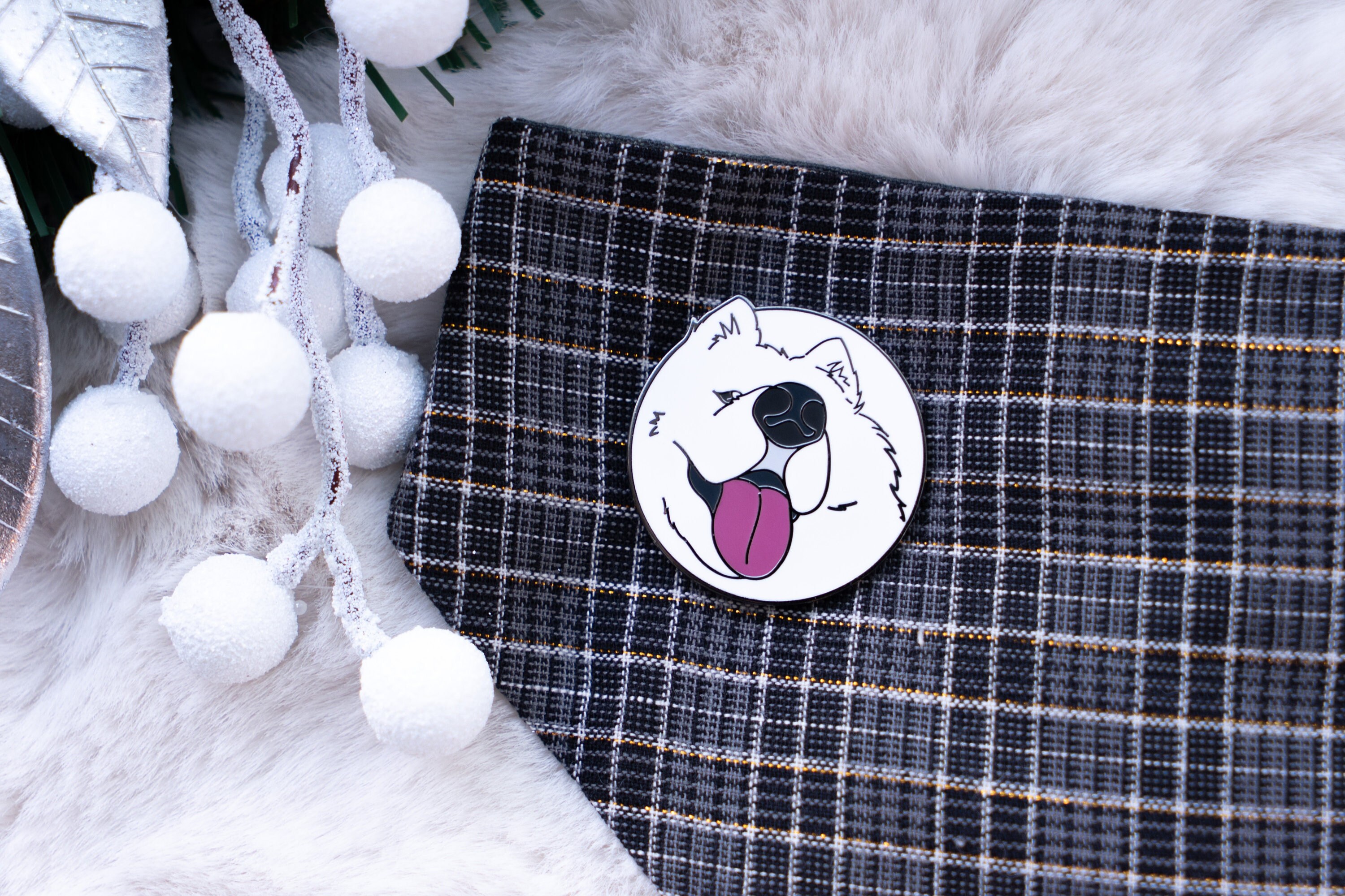 Samoyed Enamel Pin Samoyed Snoot - Etsy