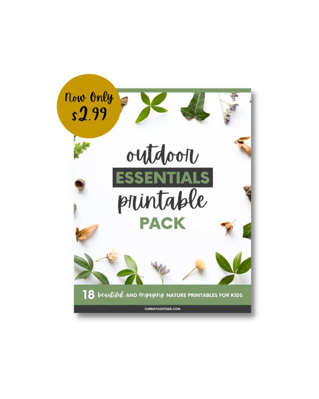 Outdoor Essentials Printable Pack - for Kids and Families - Outdoor ...