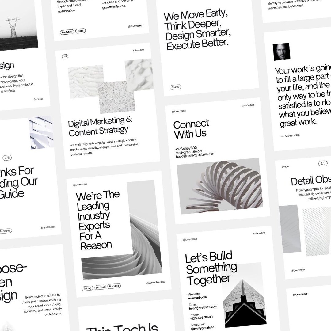 32 Startup Tech Business Templates | Modern Agency Templates - Etsy